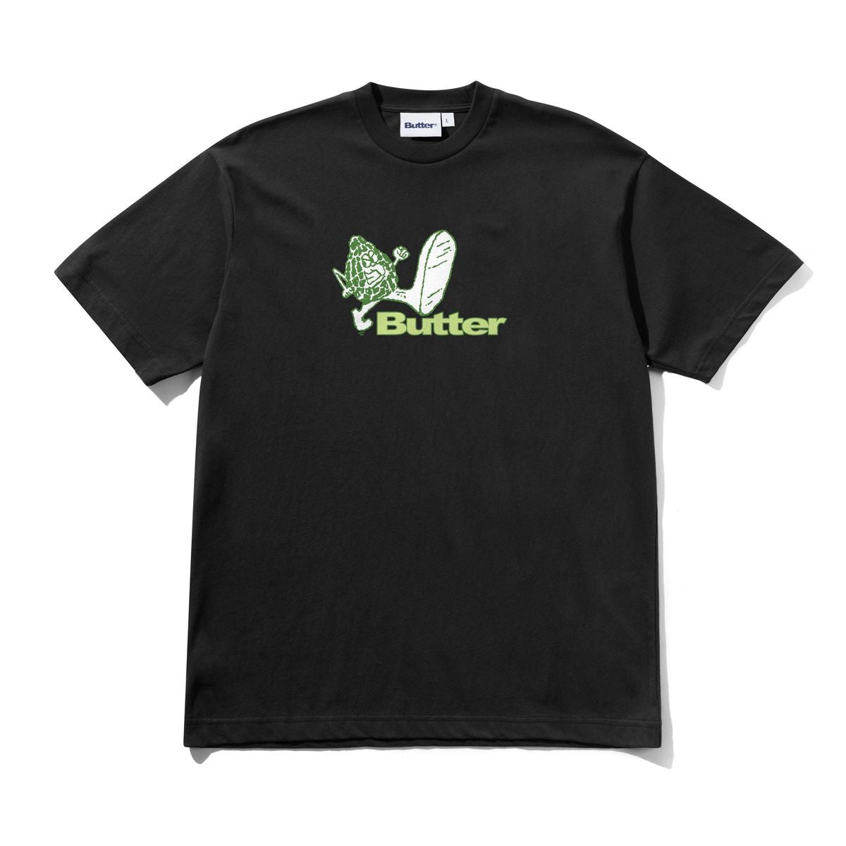 Steppin' Logo Tee - Black – friendsofstore